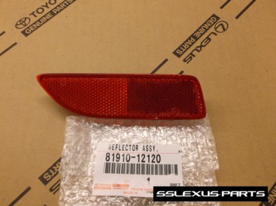 2011-2017 Lexus CT200H OEM Genuine Rear Bumper Passenger Side RH ...