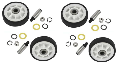 303373K Dryer Roller Wheel Drum Support Kit Maytag 12001541,312948 4 ...