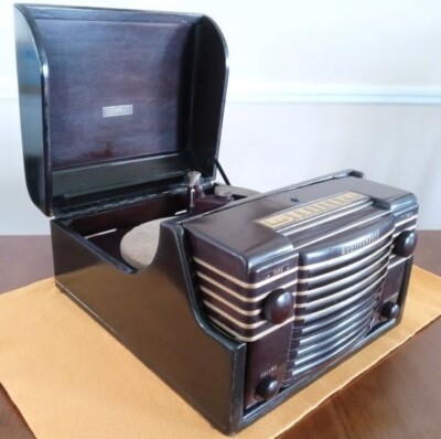 Vintage Westinghouse Tube Radio and Record Player, Model H-122-DUO | eBay