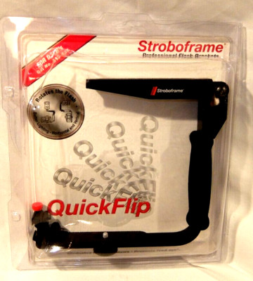 Stroboframe Quick Flip 350 Camera Flash Bracket BRAND NEW | eBay