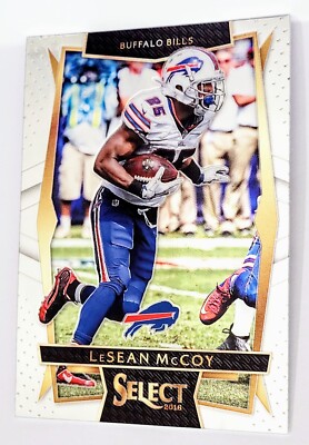 2016 PANINI SELECT BUFFALO BILLS LESEAN MCCOY FOOTBALL TRADING CARD 57 ...