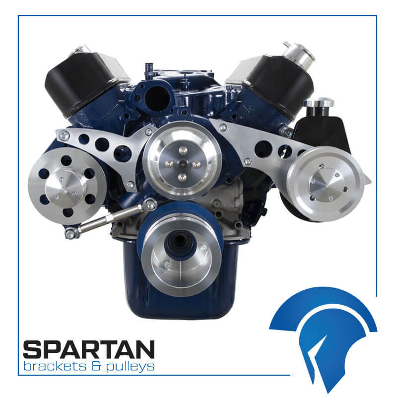 Small Block Ford Serpentine Conversion Kit SBF Power Steering 289 302 ...