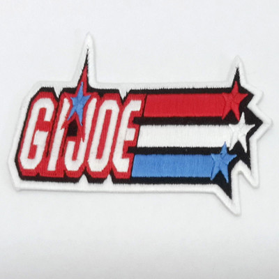 GI Joe Classic Toy Rectangular Logo Large 4" Patch- USA Mailed(GIPA-06B ...