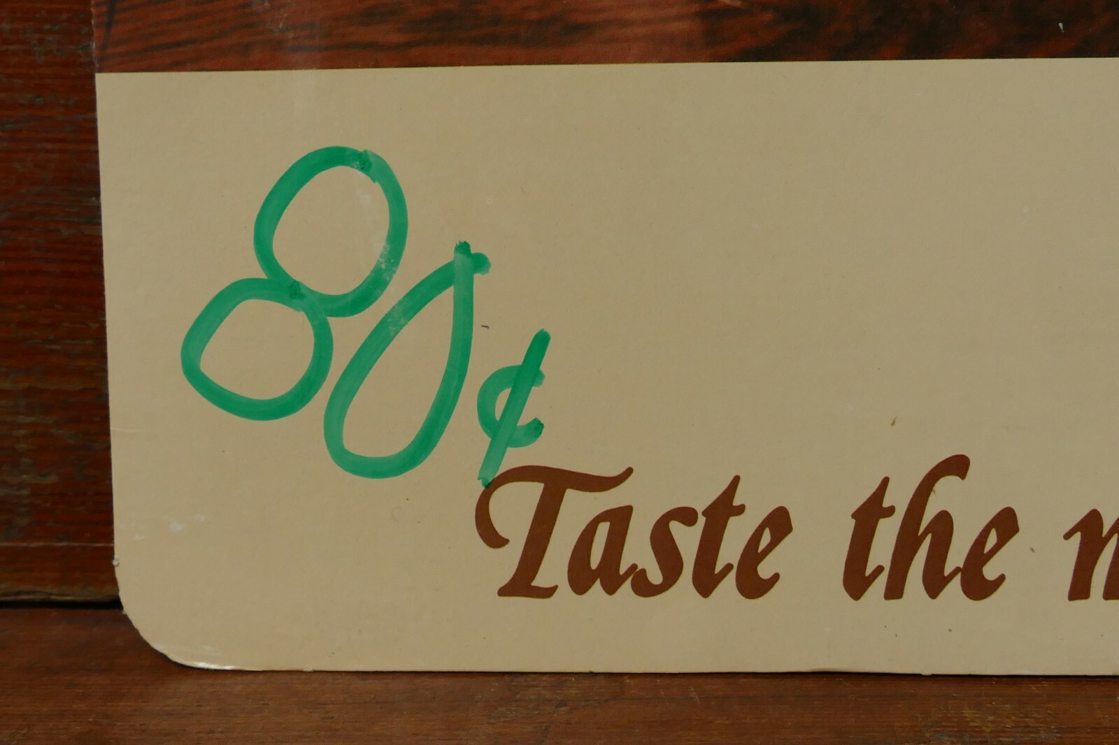 Vintage 1979 Erlanger Beer Cardstock Countertop Easel Sign Schlitz ...