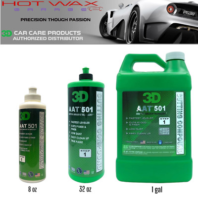 3D AAT 501 Cutting Compound Body Shop Safe Fast Leveler Cuts P1000 or ...