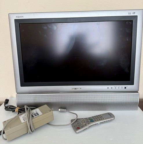 RARE Retro 20” Sharp Aquos LC-22Sv6UM Liquid Crystal TV RETRO GAMING ...