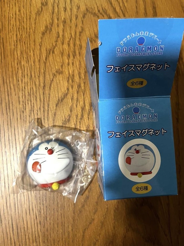 Doraemon Mirai Department store Limited Face Magnet | eBay