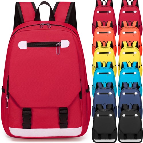 12 Pack 16" Backpacks Bulk School Multipocket Back Packs with Padded ...