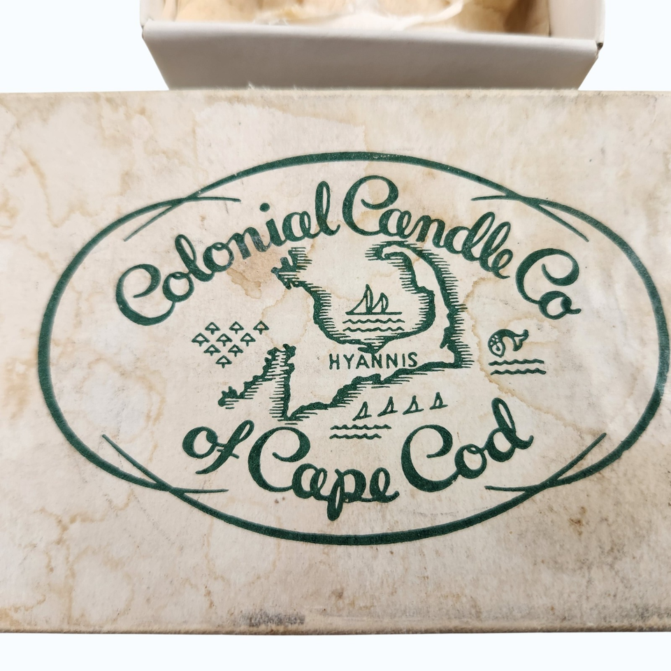 VTG 1950s Bride Groom Wedding Candles Original Box Colonial Candle Co ...