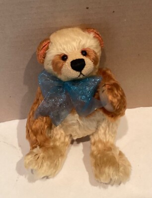 "DEB CANHAM “BUTTERSCOTCH “ BIGGER BEARS 9” BROWN/ BEIGE MOHAIR- FULLY ...