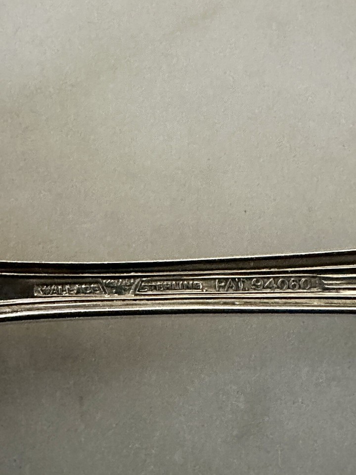 Sir Christopher Ice Cream Fork Wallace Sterling Silver 1936 | eBay