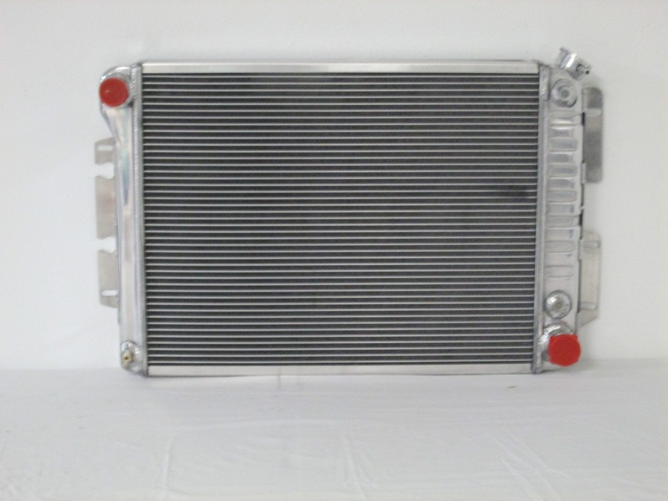 1967-1968-1969 Camaro Aluminum Radiator w/Shroud Chrome Fan Lifetime ...