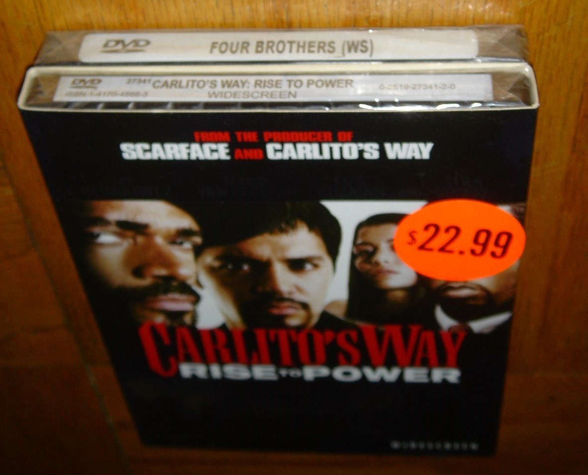 Four Brothers & Carlito's Way Widescreen Edition Sealed 2 Brand New DVD ...