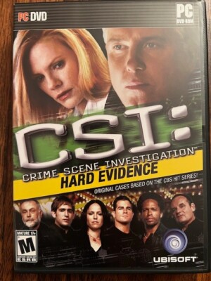 CSI: Crime Scene Investigation -- Hard Evidence (PC) | eBay