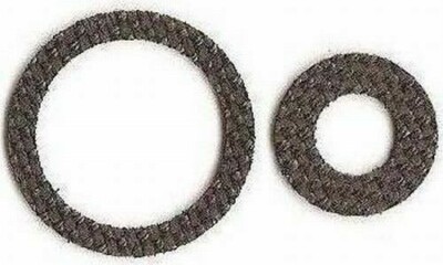 Abu carbontex drag washers 5500CDL PEARL WHITE RED GREY TYPE 1 TYPE 2 ...