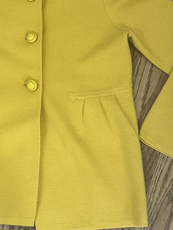 J Crew Mustard Button Cardigan Small | eBay
