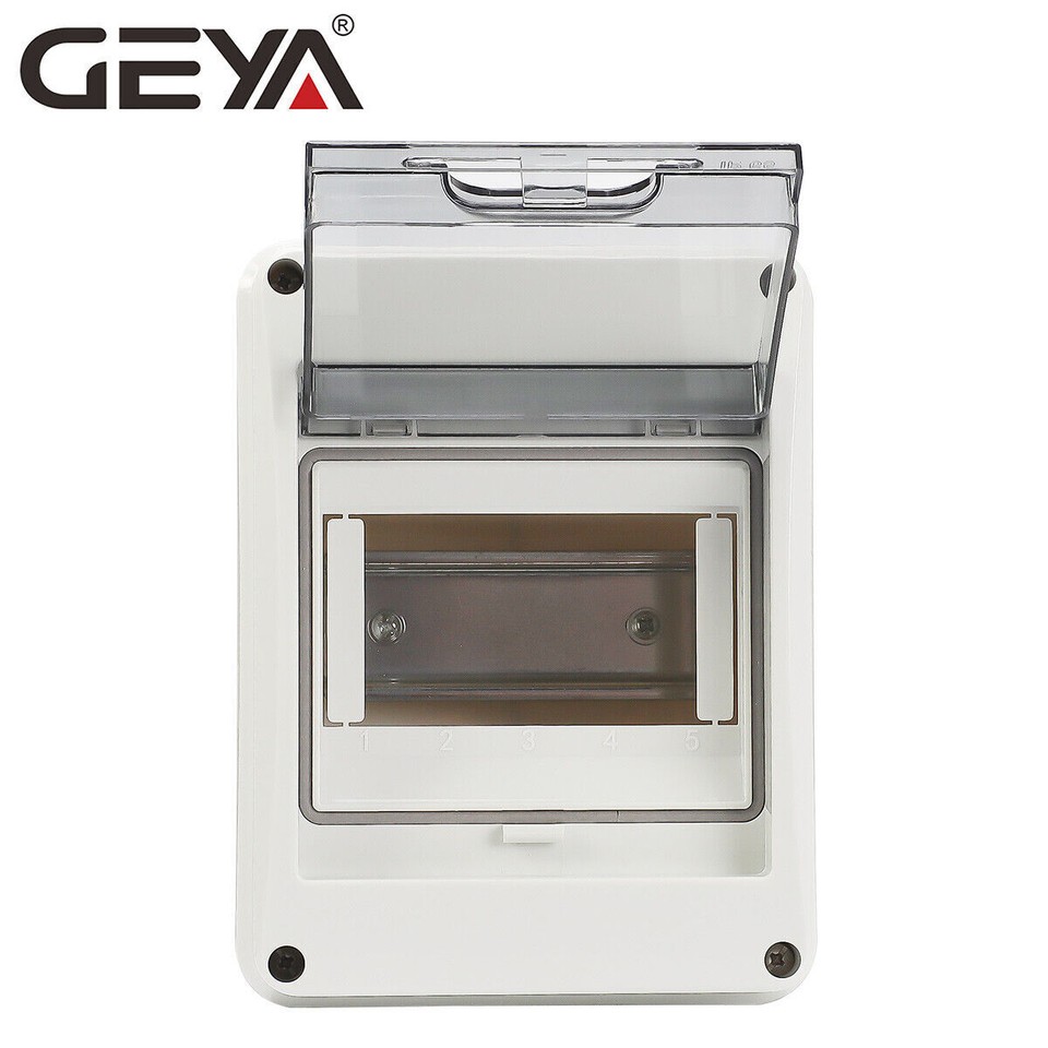 GEYA Waterproof IP65 ABS Plastic Electrical Enclosure 5/8/12 WAY ...