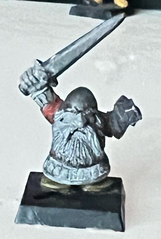 OLD WORLD Warhammer MM15 Marauder Dwarf Clansmen 1989 Miniatures ...