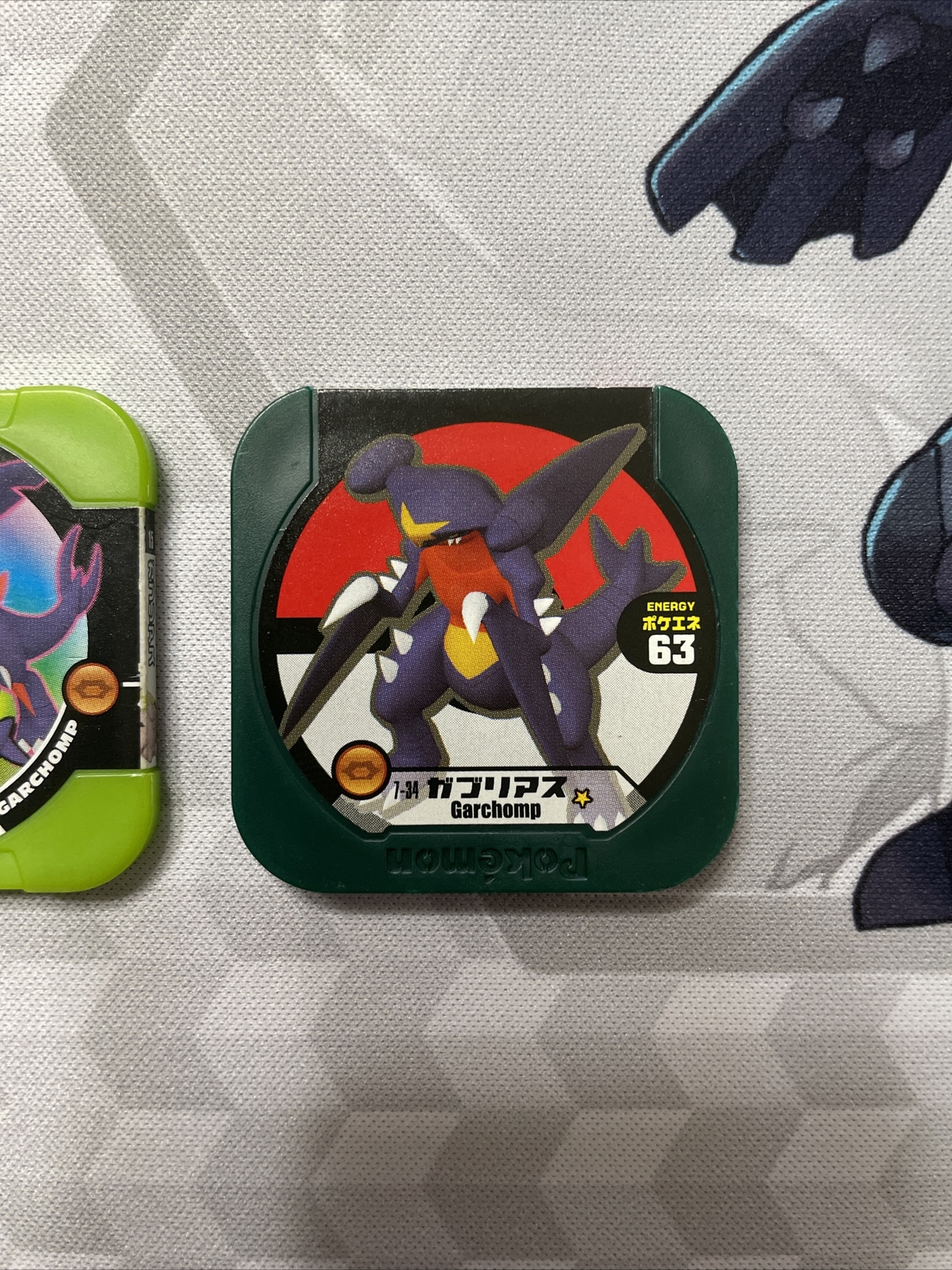 Mega/Garchomp official Tretta Japanese Arcade Token Coin Pokemon | eBay