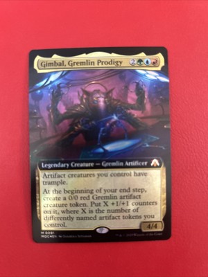 Gimbal, Gremlin Prodigy Extended FOIL MTG MoC NM/M | eBay