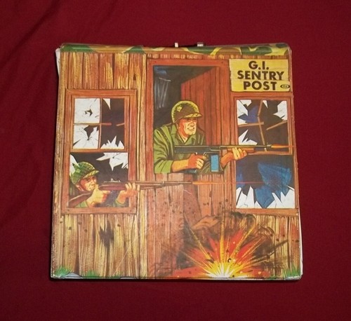 Ideal G.I. Sentry Post Carrying Case Playset with 8 Sandbags | eBay