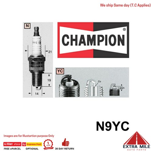 N9YC Copper Plus Spark Plug for MERCEDES-BENZ 190 W121 200 W110 220 ...