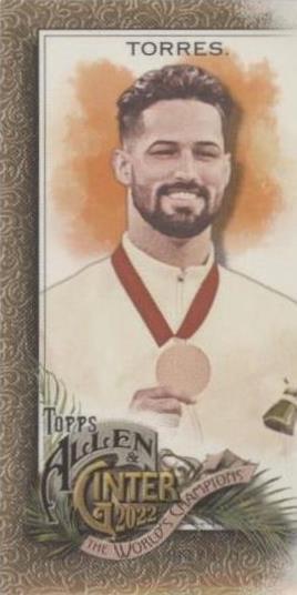 2022 Topps Allen & Ginter - Ariel Torres #295 Mini Gold Border (RC) for ...