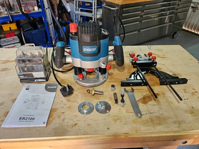 Erbauer ER2100 Plunge Router 2100W 220-240V 3663602796299 | eBay UK
