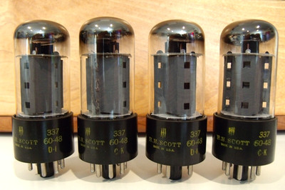 Same Lot Quad of 1960 Westinghouse 7591 Beam Power Tubes | eBay