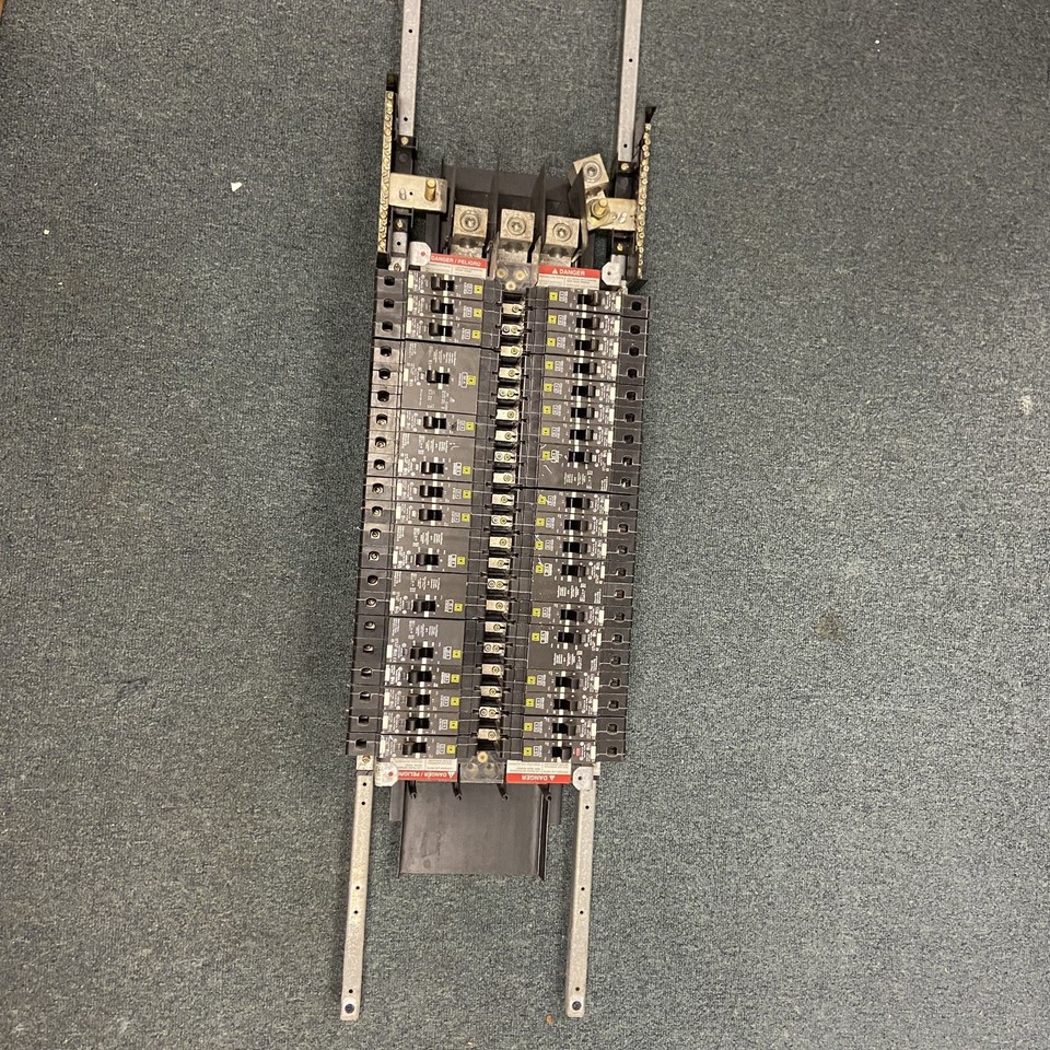 SQUARE DPANELBOAARD EDB TYPE WITH EGB BREAKERS 3 PHASE 42 SPACE 400 AMP ...