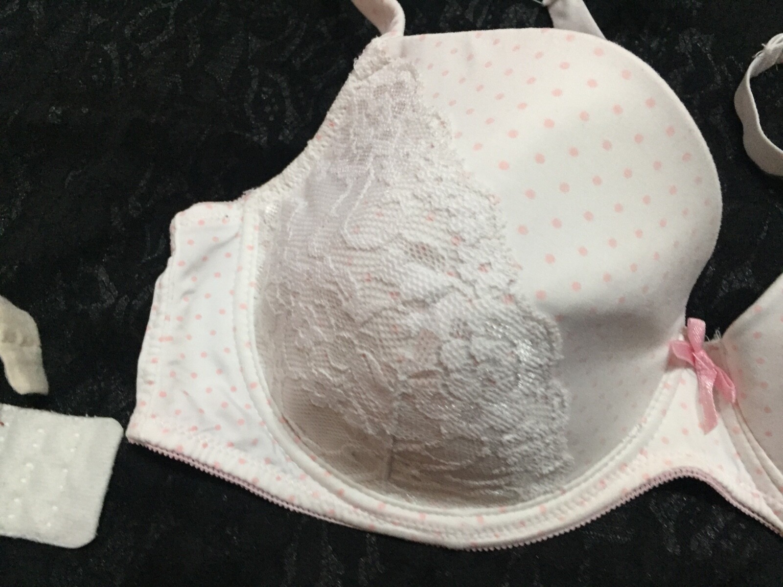 Ellen Amber Bra size it 6d us 40d eu 90d padded underwired white | eBay