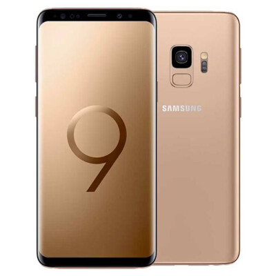 Samsung Galaxy S9 SM-G960U Unlocked 64GB Sunrise Gold C Light Burn | eBay