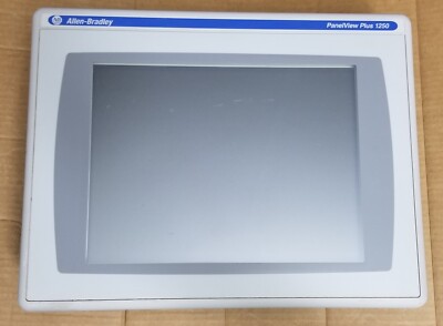Allen Bradley PanelView Plus 1250 2711P-RDT12H/B WITH 2711P-RP8D/B Mfg ...