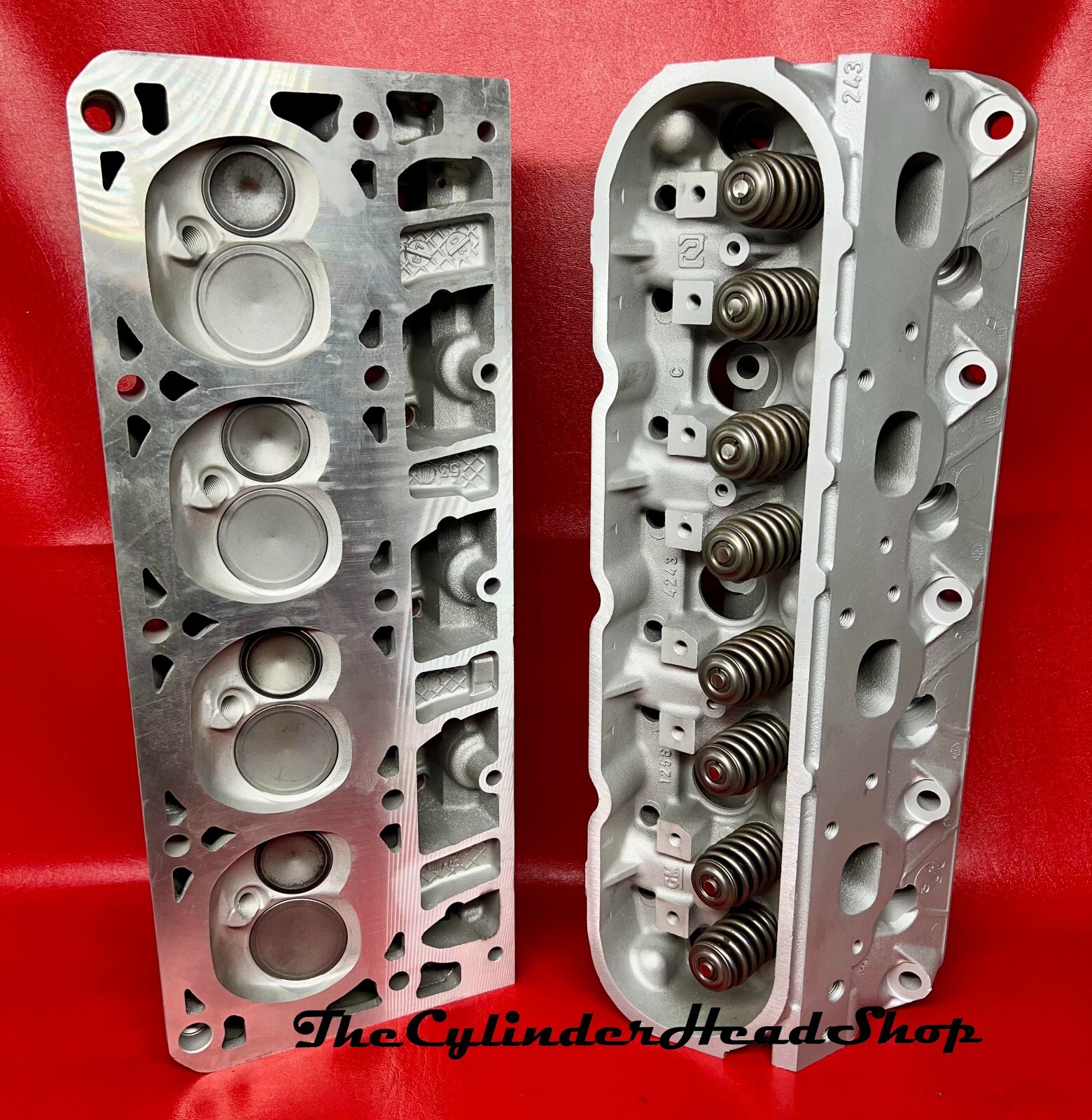 REBUILT PAIR 5.3 GM GMC CHEVY CYLINDER HEADS 243 CASTING NUMBER LS2 LS6 ...
