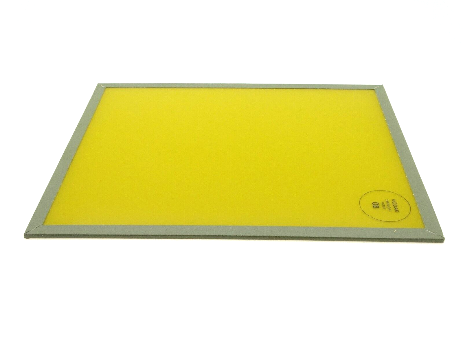 Kodak 8x10" Safelight Filter ~ Type OB (Amber-Yellow) - Clean and Boxed ...