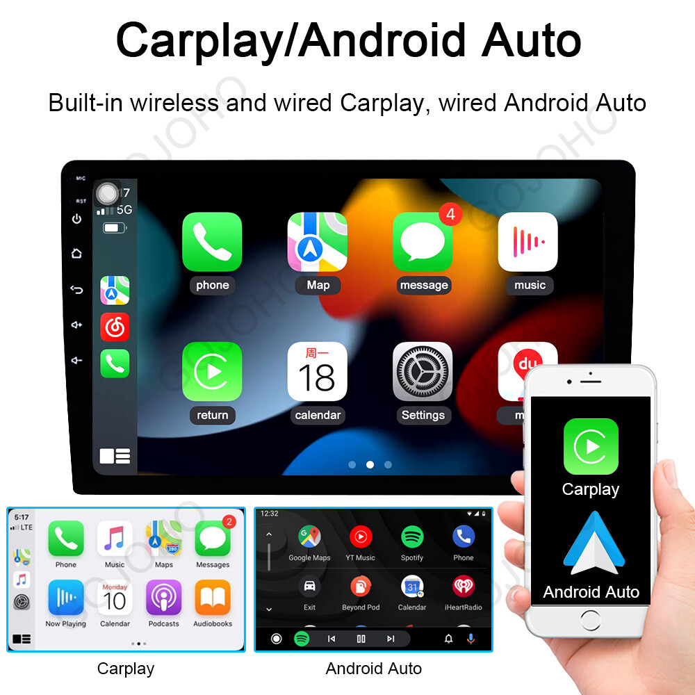 Android 13 Car Stereo BT GPS Navi Radio Wifi CarPlay For Toyota Yaris ...