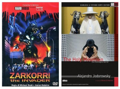 2 DVD NEW ITA RAROVIDEO ZARKORR! THE INVADER di Michael Deak - The Holy ...