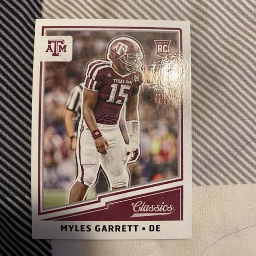 2017 Panini Classics #270 Myles Garrett Rookie Card Cleveland Browns | eBay