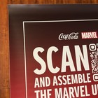 THE MARVEL UNIVERSE Coca-Cola Deadpool Marvel Original Bus Stop Poster ...