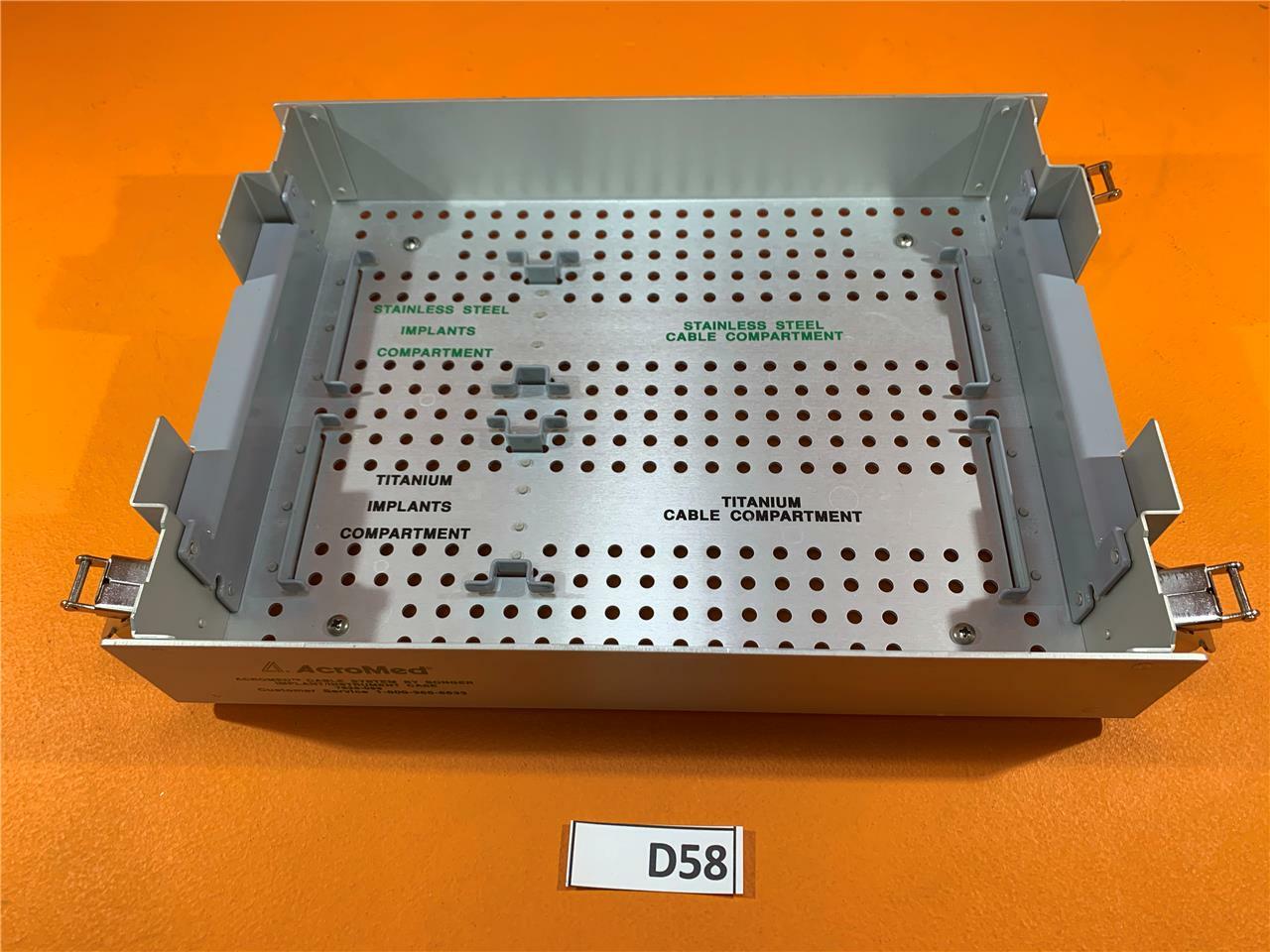 Songer Acromed 7825-099 Cable System Instrument Case, Set of 6 | eBay