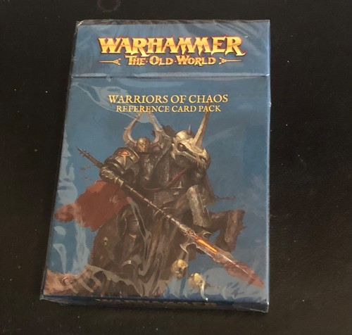 Warhammer The Old World - Cards for Chaos Warriors - New, not opened | eBay
