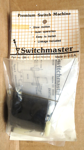 Switchmaster SM-1 Slow Motion Switch Machine For N/HO/O Scale | eBay