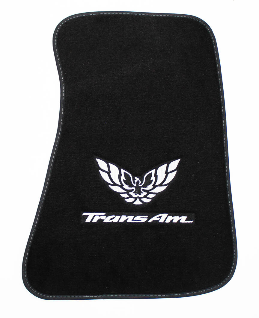 NEW! Carpet Floor Mats 1982-02 PONTIAC FIREBIRD Trans AM Embroidered ...