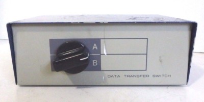 MANUAL DATA TRANSFER SWITCH 2 WAY AB | eBay