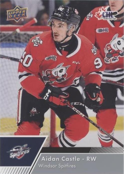 2022-23 Upper Deck CHL - Aidan Castle #45 (RC) for sale online | eBay