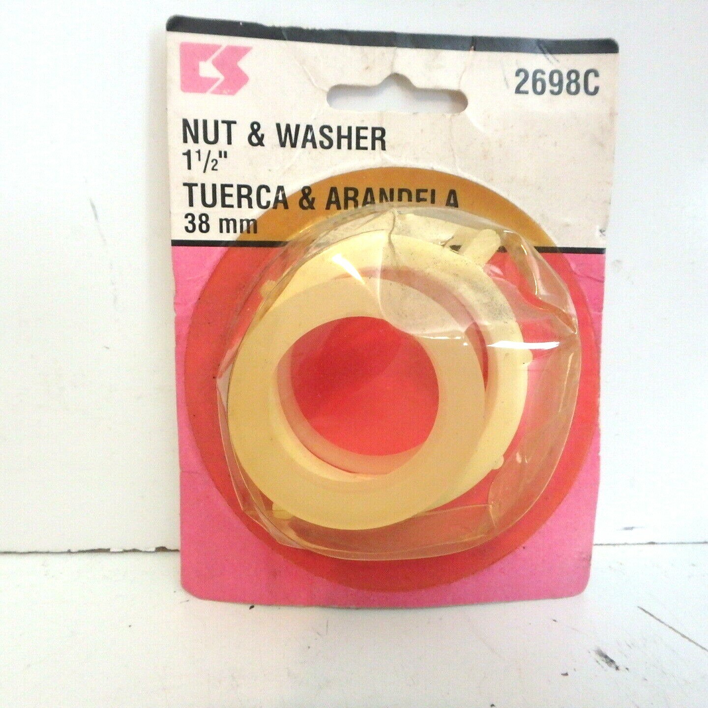 CS Nut & Washer 1 1/2” for Sink Drain PVC 2698C | eBay
