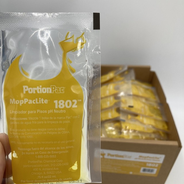 Portion Pac Mop PacLite 1802 34 Units PH Floor Cleaner 2 Gallon Per ...