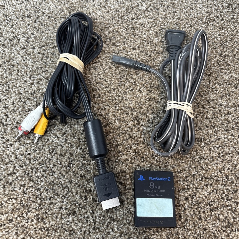 Sony PlayStation 2 PS2 Fat Console Bundle SCPH-50001 Tested READ | eBay