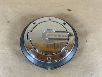 2006-2010 HUMMER H3 Gas Fuel Tank Cap Door Trim Chrome OEM | eBay