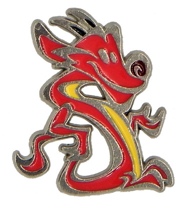 Mushu Dragon Cute Stylized Collection Mulan Individual Disney Trading ...